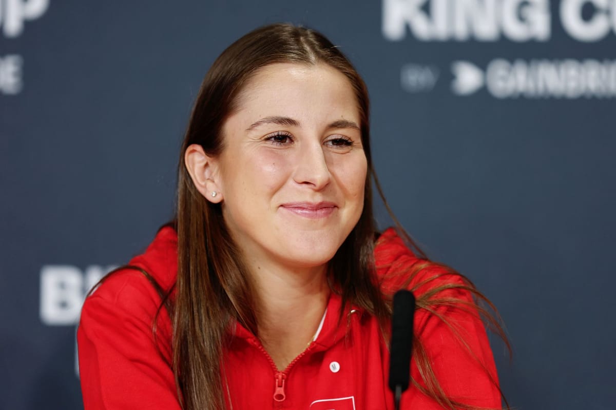 "Getting ready" - Pregnant Belinda Bencic excitedly shares "dreamy ...