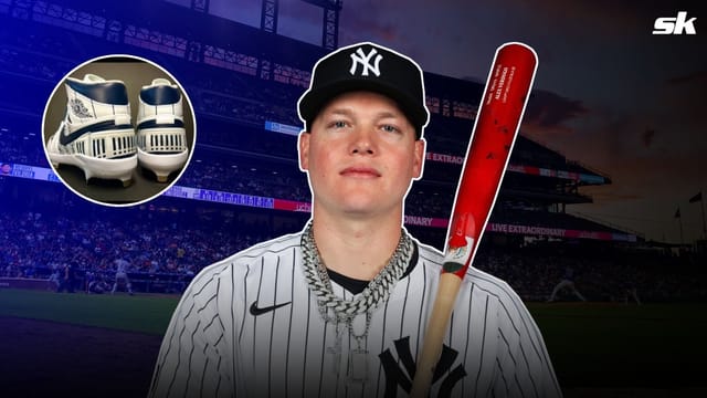 Alex Verdugo pays tribute to Yankees icons with custom Air Jordan ...