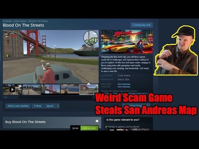 Fake GTA game removed from Steam after complaints