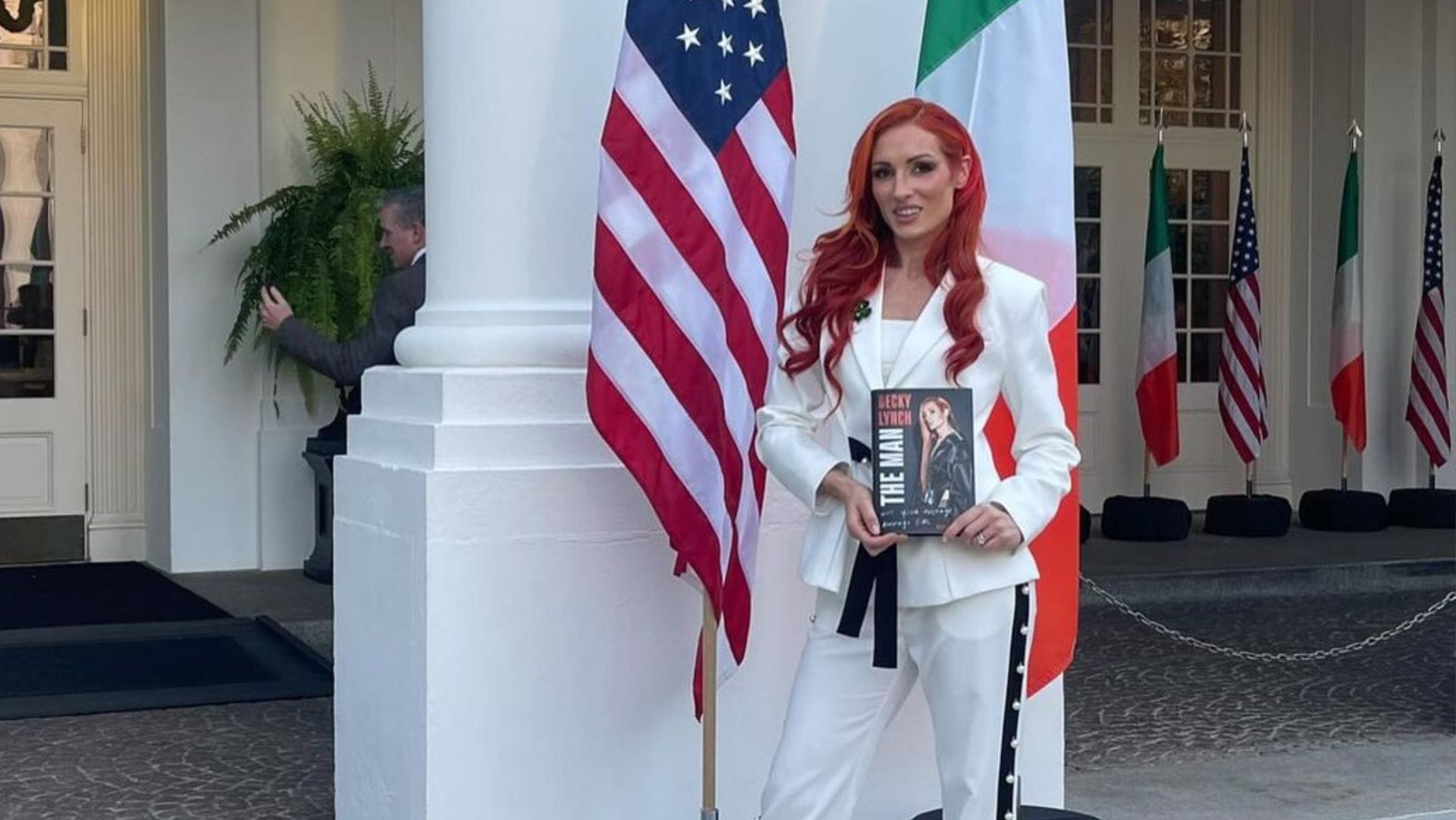 Who has Becky Lynch dedicated her book "The Man: Not your average girl ...