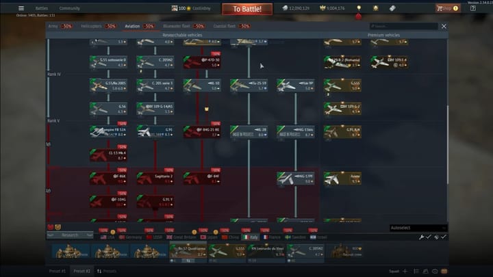 All new tanks and planes in War Thunder Alpha Strike update