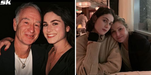 John McEnroe's daughter Emily spends time with mother and Hollywood ...