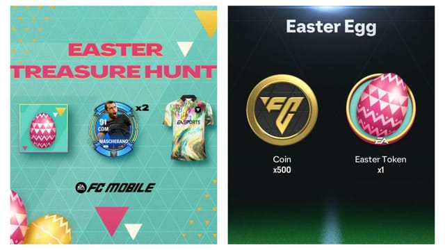 FC Mobile Easter Egg Hunt: Where to find Easter eggs, rewards, and more