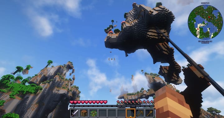 How to teleport to any structure in Minecraft