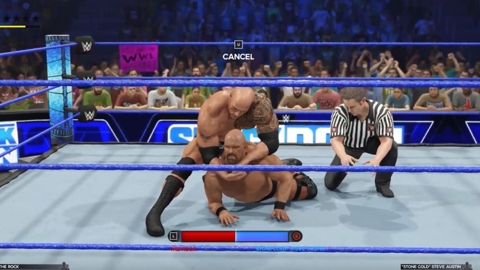 How to do a submission in WWE 2K24?