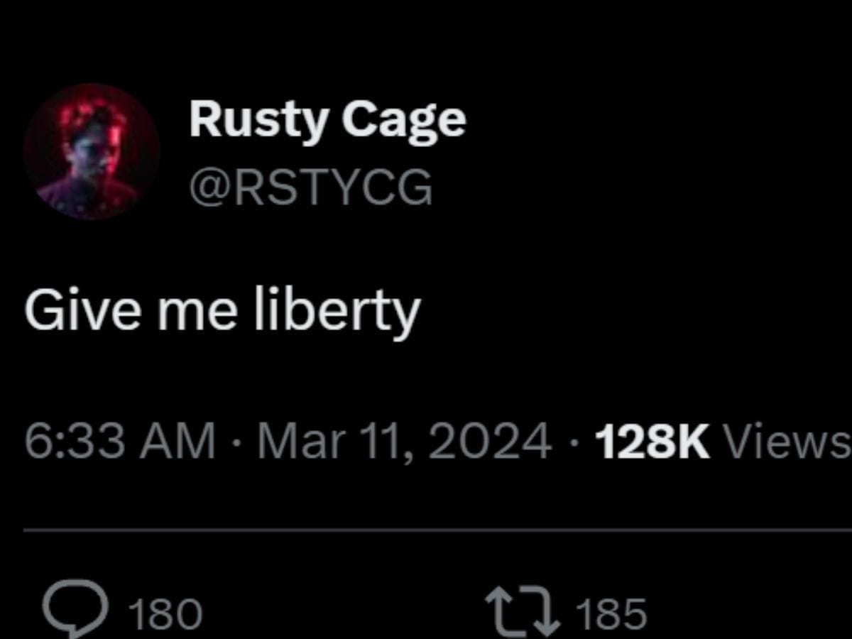 Who is Rusty Cage? YouTuber goes viral after a video of alleged "self ...