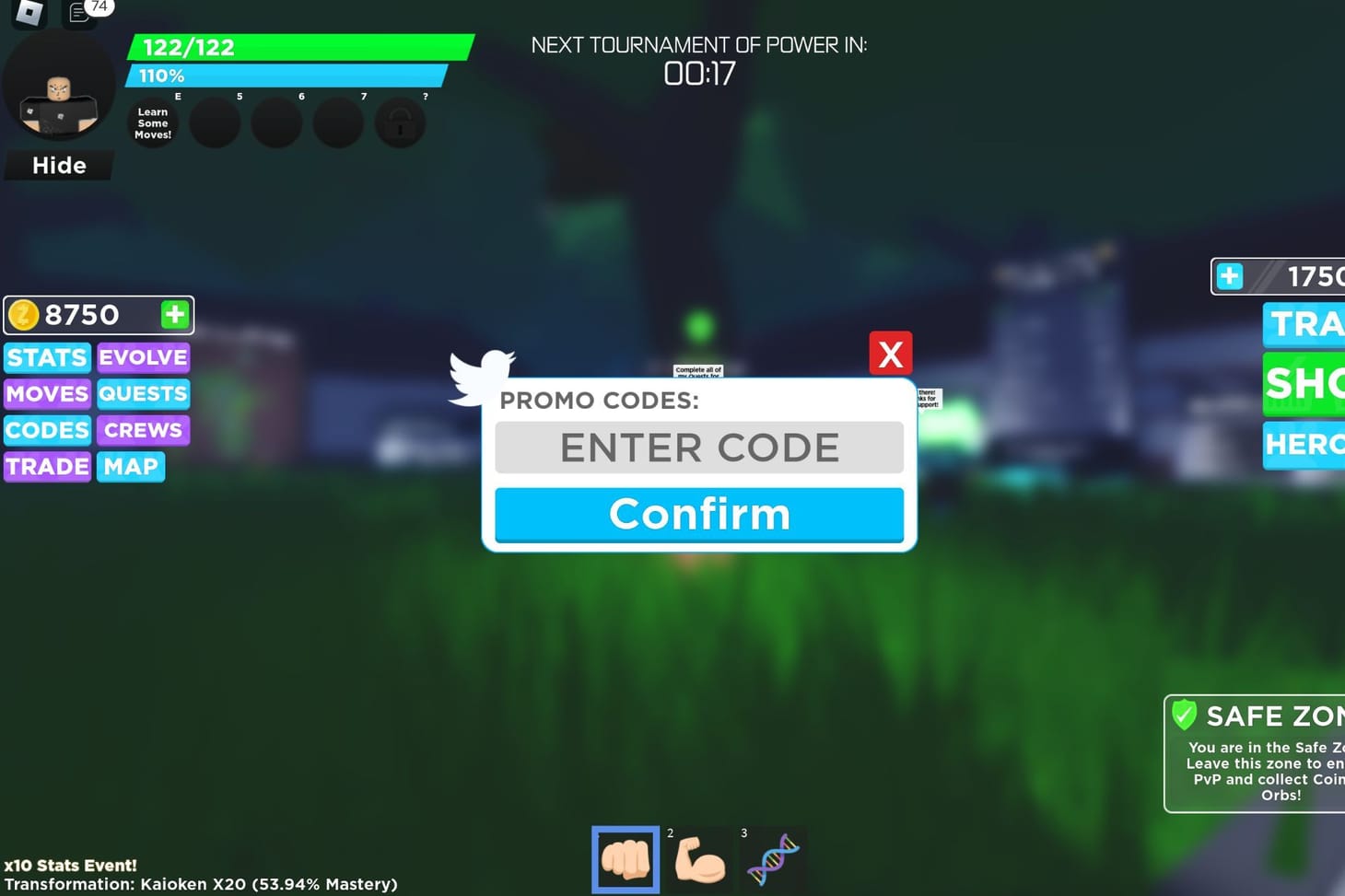 Roblox Super Evolution Codes