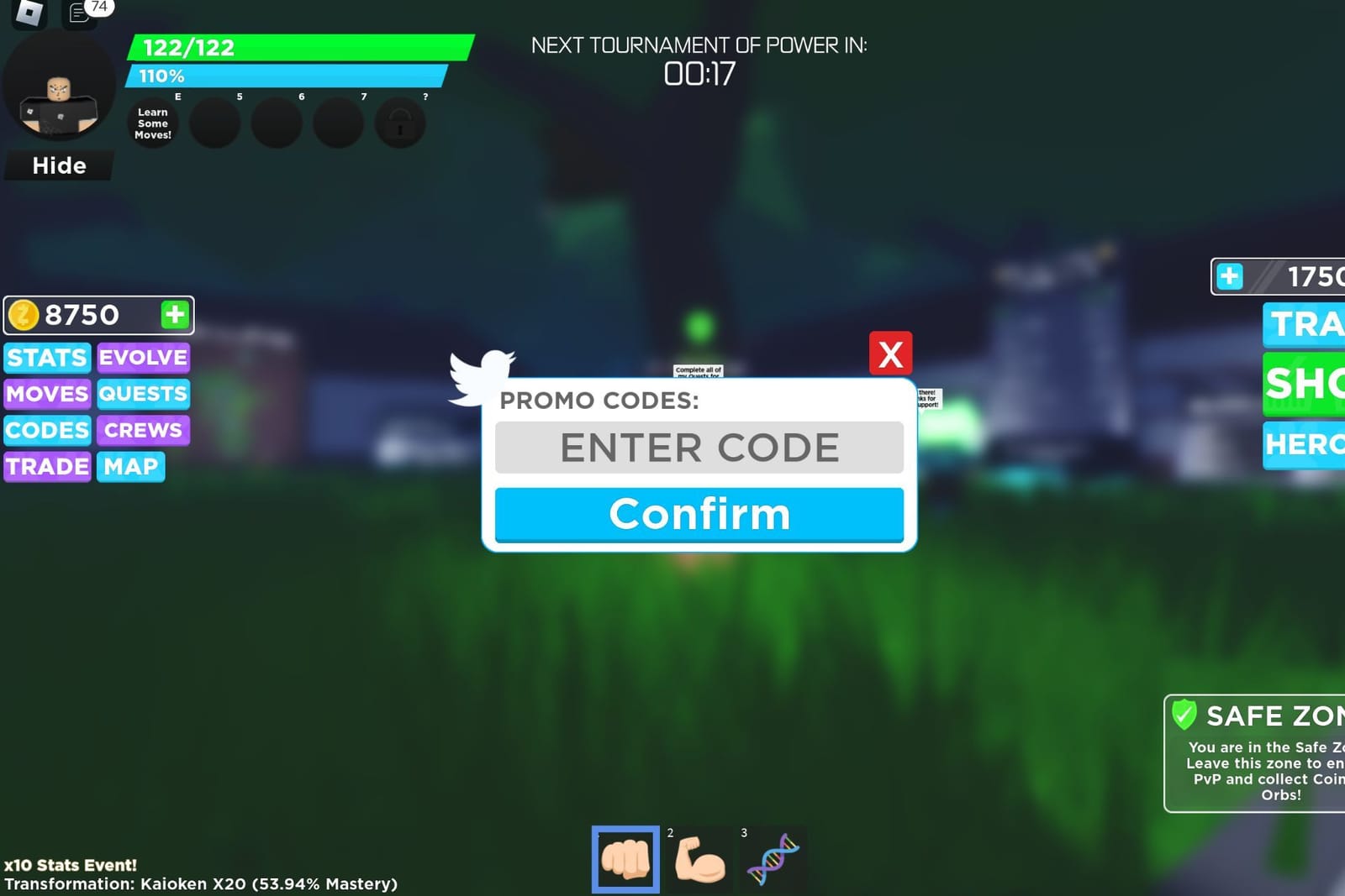 Roblox Super Evolution Codes