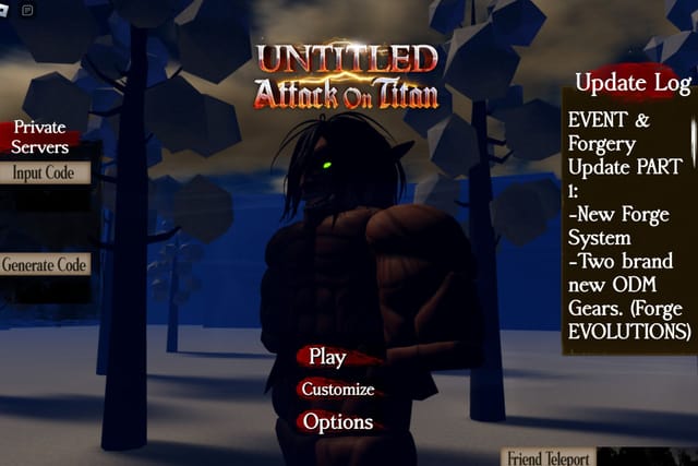 Untitled Attack on Titan codes