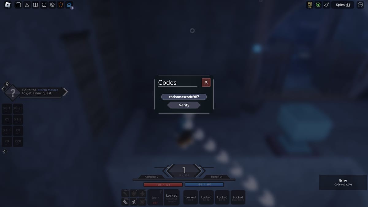 Nightmare Elemental Codes (2024)