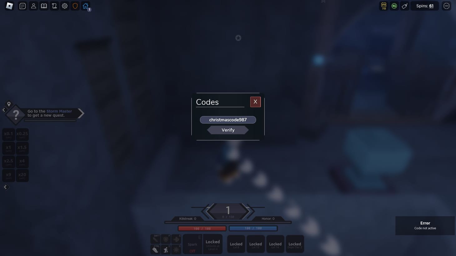 Nightmare Elemental Codes (2024)