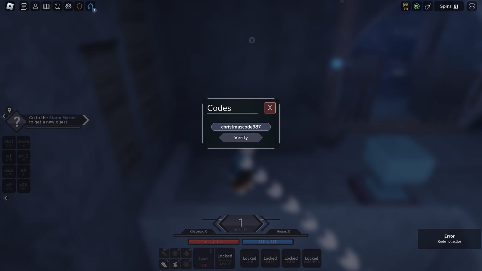 Nightmare Elemental Codes (2024)