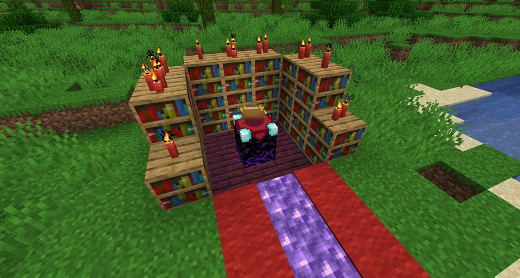 How to get max level enchantments in Minecraft Bedrock