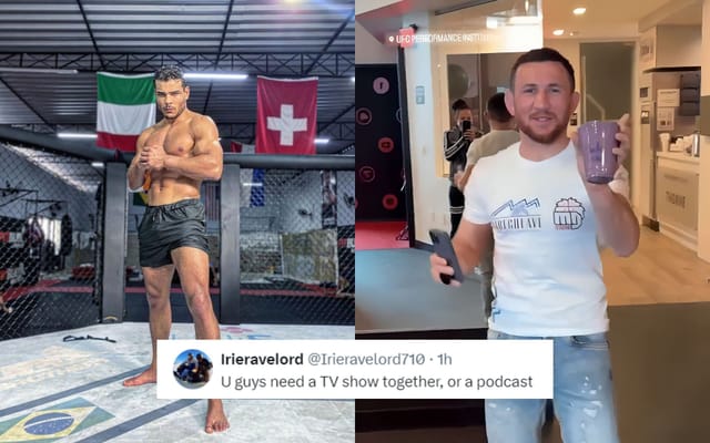 "The bromance continues" - Fans hilariously react to Paulo Costa ...