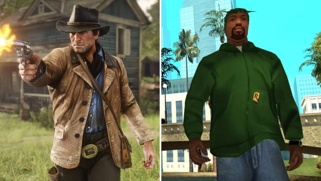 Modder turns GTA San Andreas into RDR2 with hilarious results
