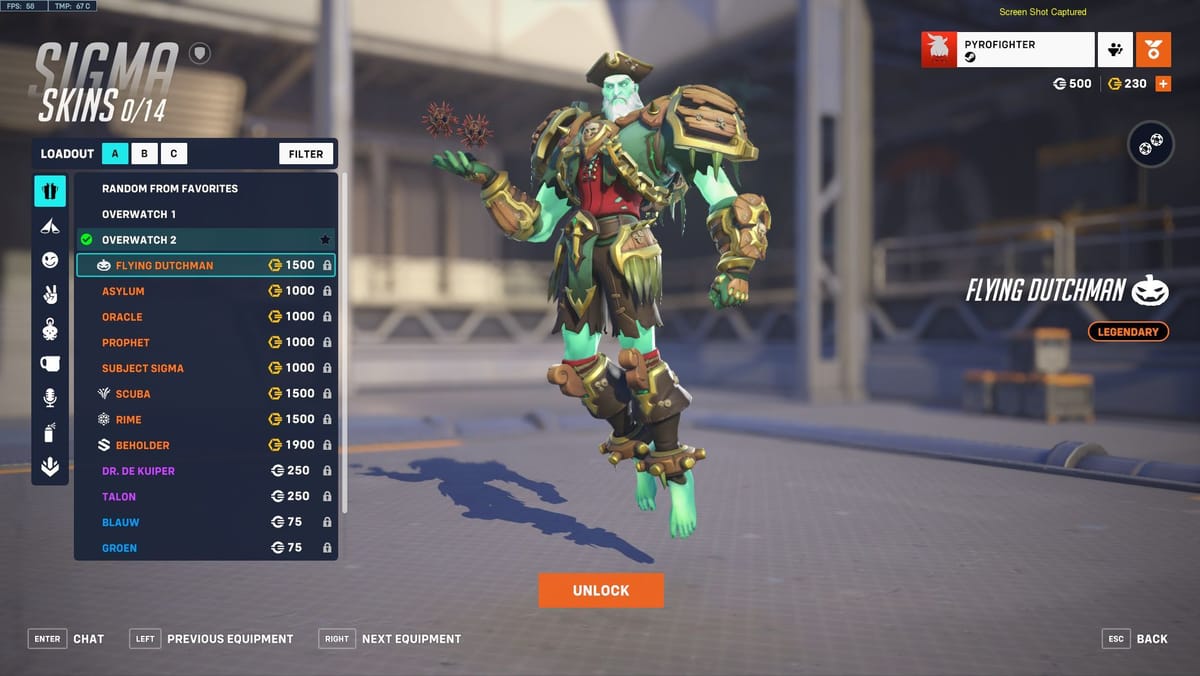 10 best Sigma skins in Overwatch 2 (2024)