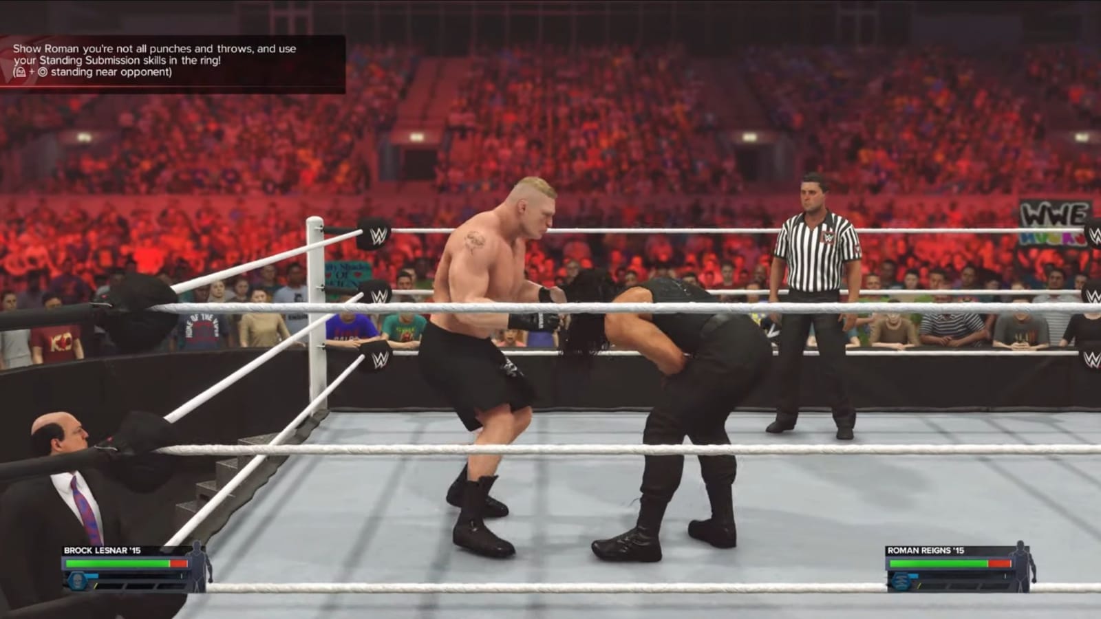 Can you play as Brock Lesnar in WWE 2K24?