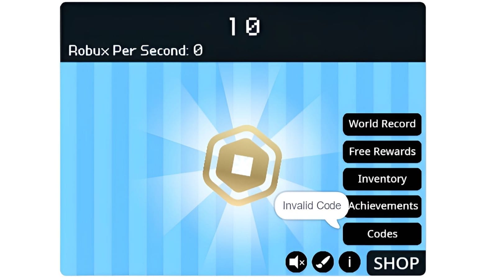 Roblox Clicker on Scratch codes