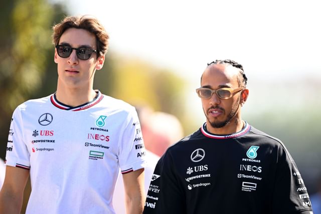 "George Russell is now starting to give Lewis Hamilton a bit of a ...