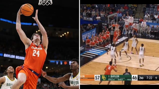 pj hall: WATCH: PJ Hall throws down the hammer during No. 6 seeded ...