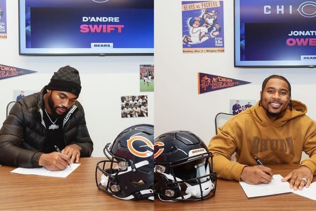 Chicago Bears free agent signings tracker 2024: Latest on D'Andre Swift ...