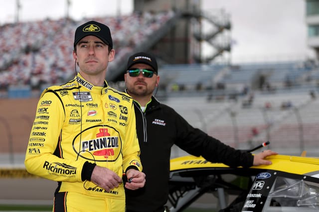 Ryan Blaney: "We’re going to try to get a ‘1’ on the finishing column ...