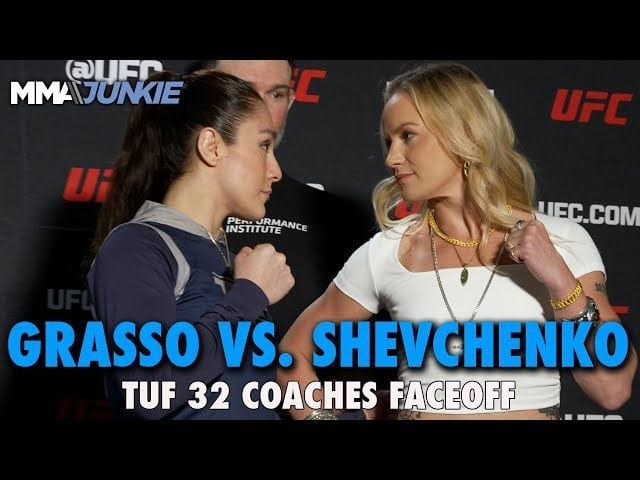 "Hugging now, wait till Shev turns heel" - Fans react as Valentina Shevchenko and Alexa Grasso ...