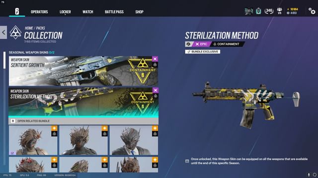 Rainbow Six Siege: All Rainbow Six Siege Containment event cosmetics ...