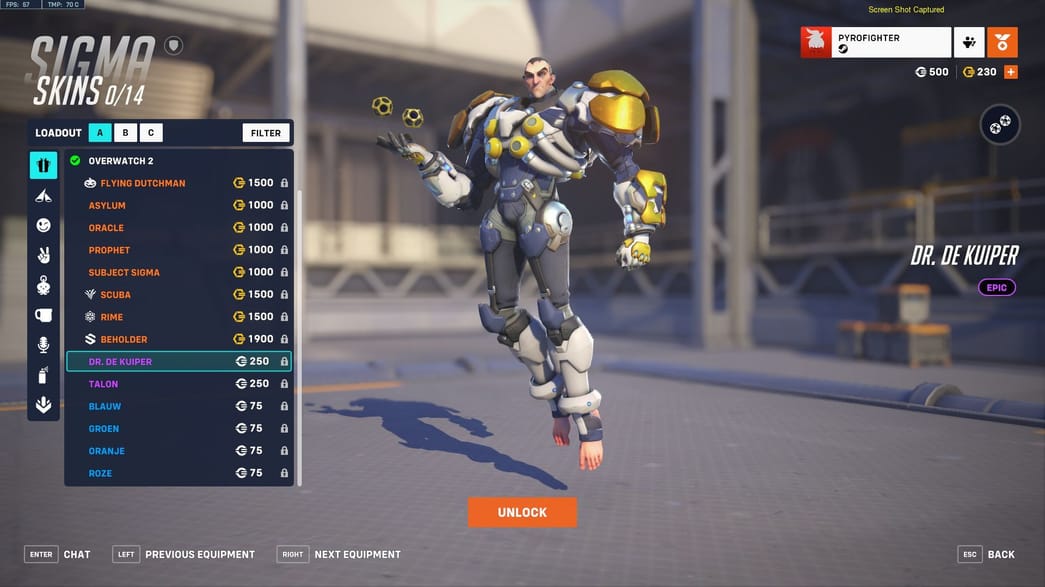10 best Sigma skins in Overwatch 2 (2024)