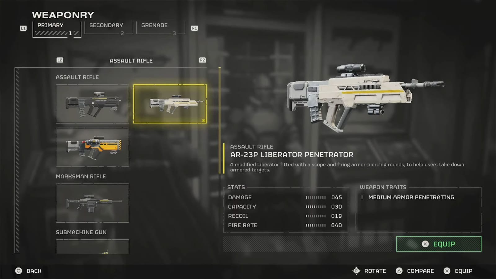 Helldivers 2 weapons tier list