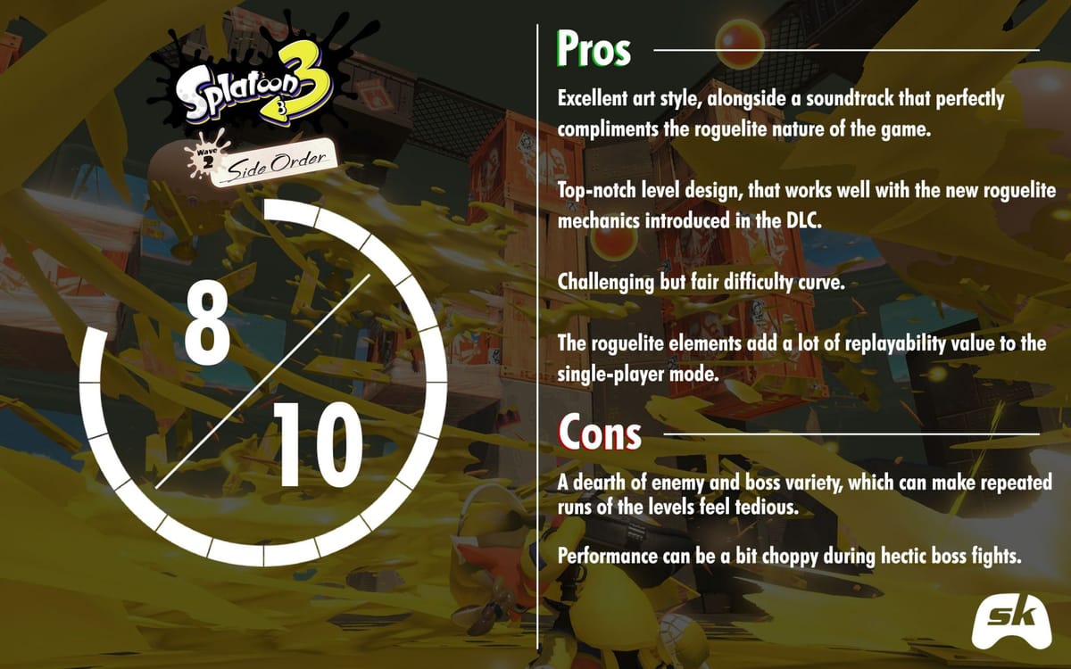 Splatoon 3 Side Order DLC review: An excellent ink-fueled roguelite ...
