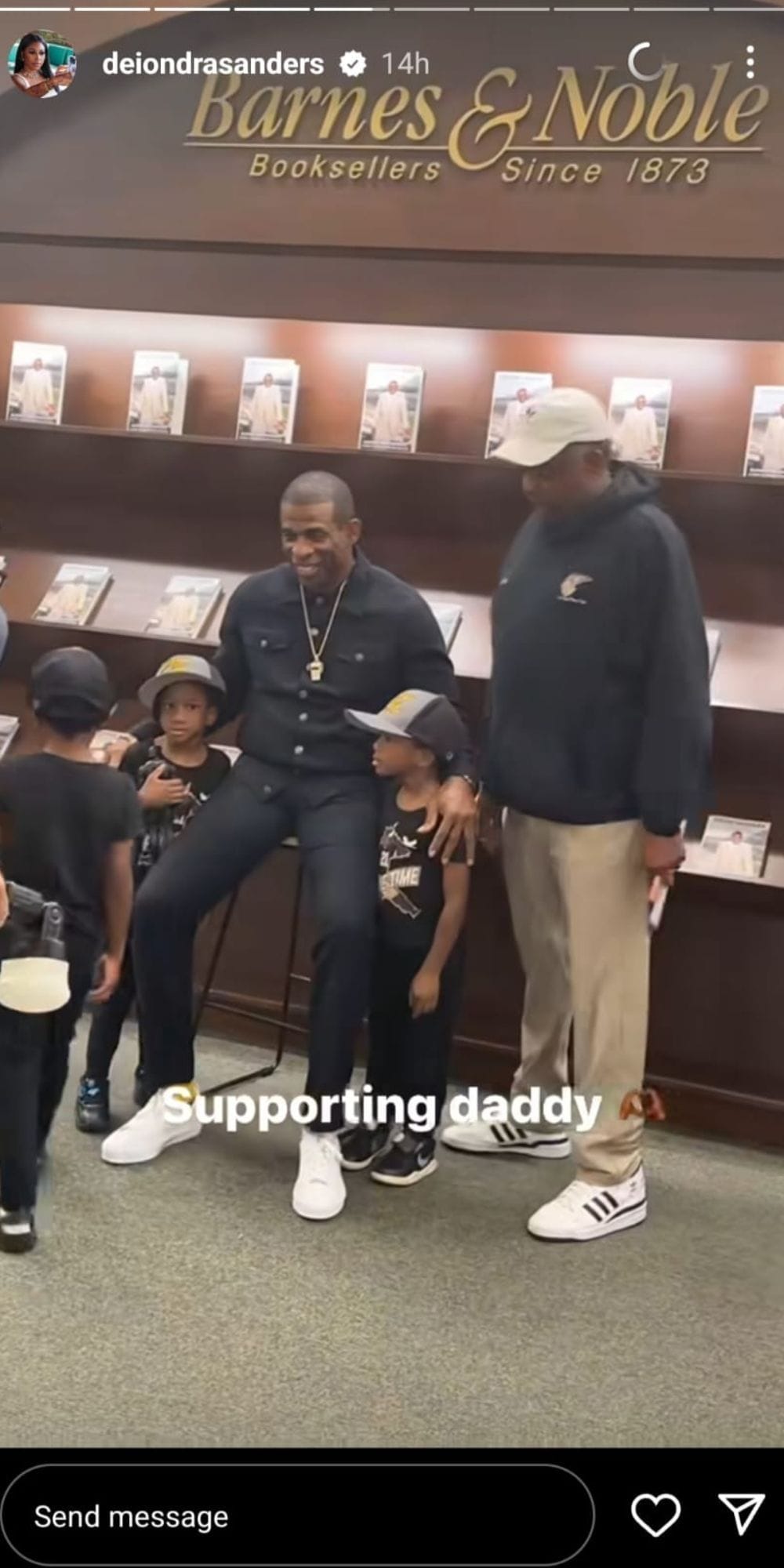 “Supporting daddy” - Coach Prime’s daughter Deiondra Sanders expresses ...