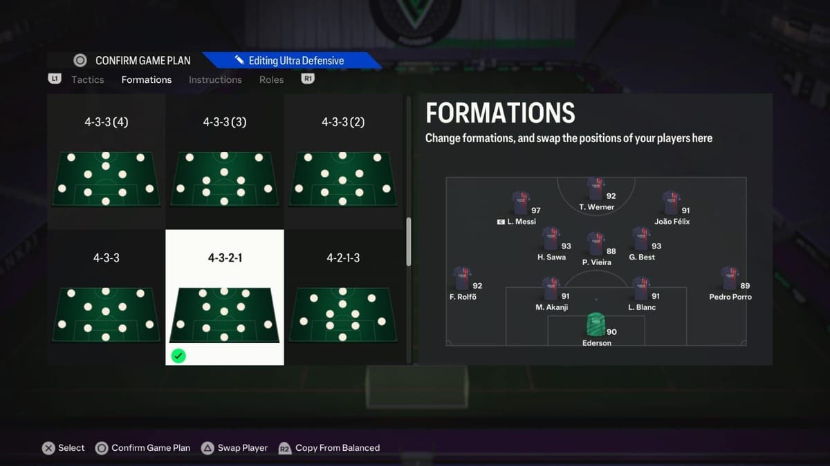5 best Career Mode formations in EA FC 24
