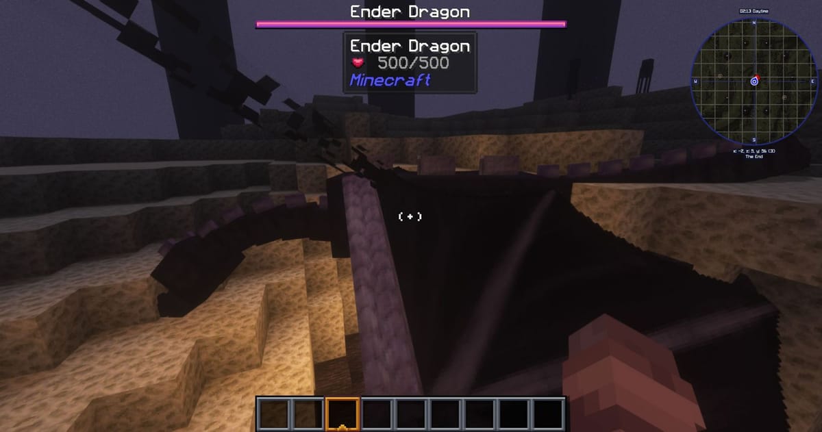 This Minecraft data pack revamps Ender Dragon fight to make it more ...
