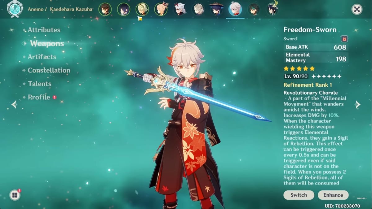 Tome of Eternal Flow VS Freedom-Sworn: Best 5-star weapon to get in ...