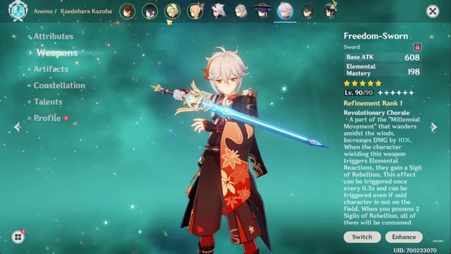 Tome of Eternal Flow VS Freedom-Sworn: Best 5-star weapon to get in ...