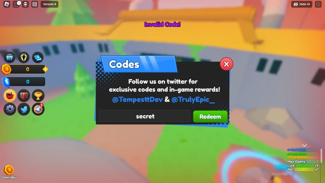 Anime Idle Simulator Codes (2024)