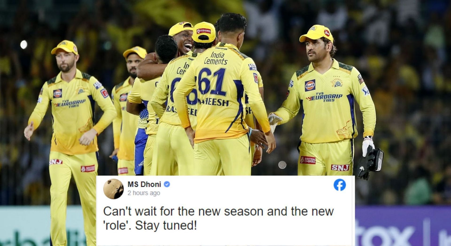 “Can’t wait for the new season and the new ‘role’” – MS Dhoni ahead of ...