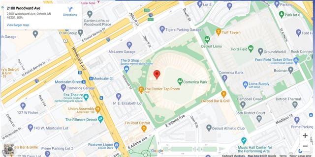 Detroit Tigers Stadium - History, Capacity, Seating Chart & Notable Events