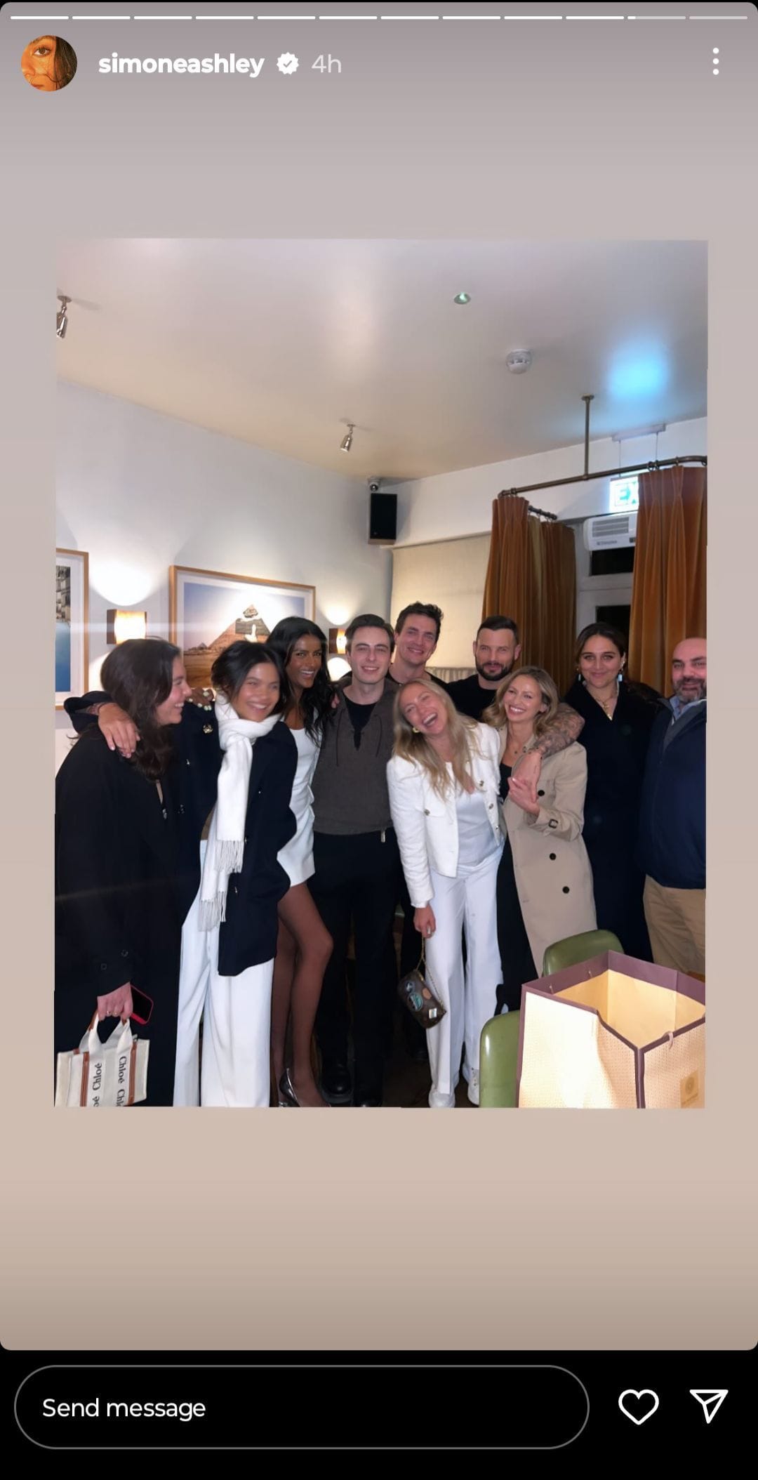 In Pictures: Emma Raducanu attends Bridgerton actress Simone Ashley's ...