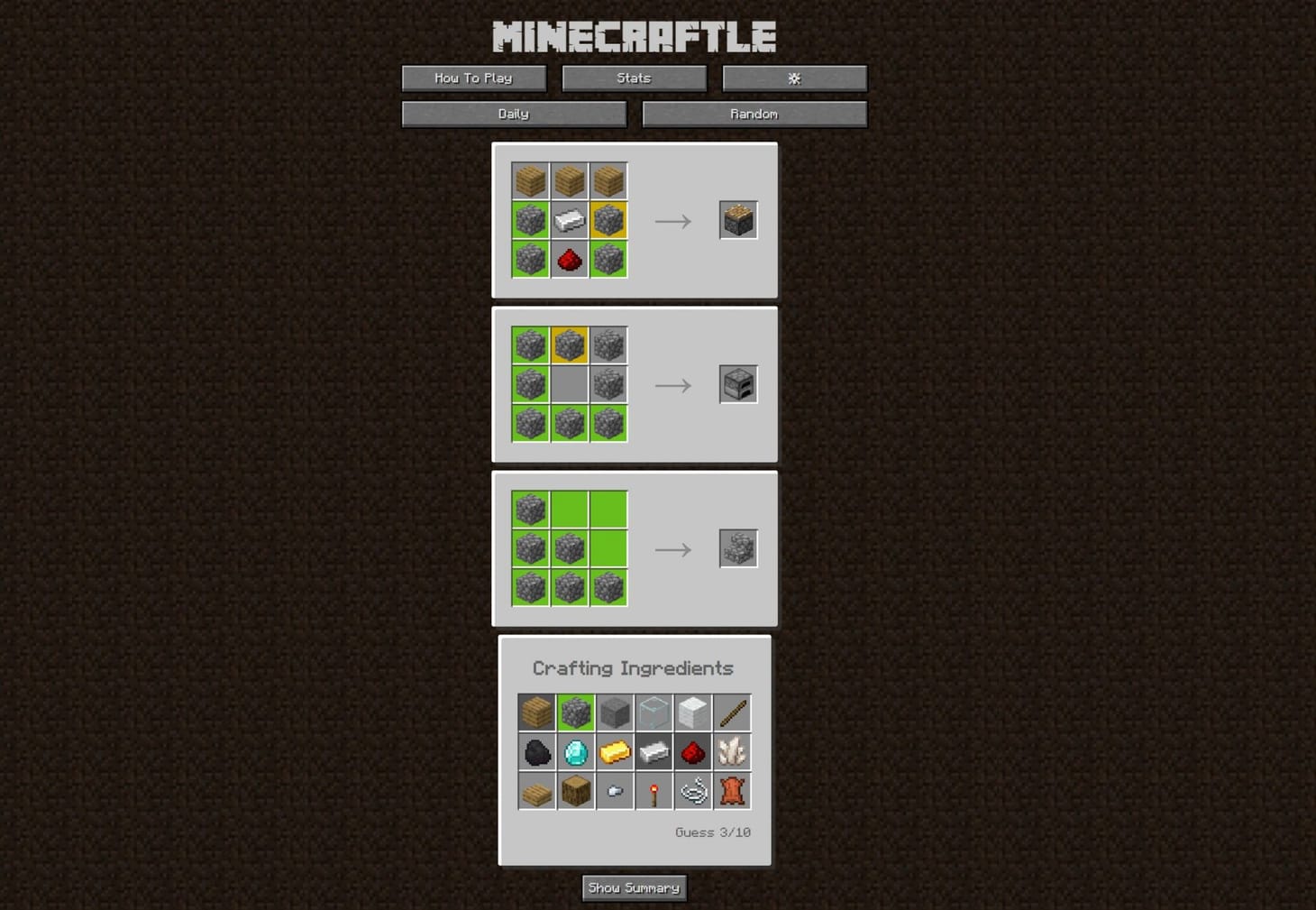 What is Minecraftle and how to play it?