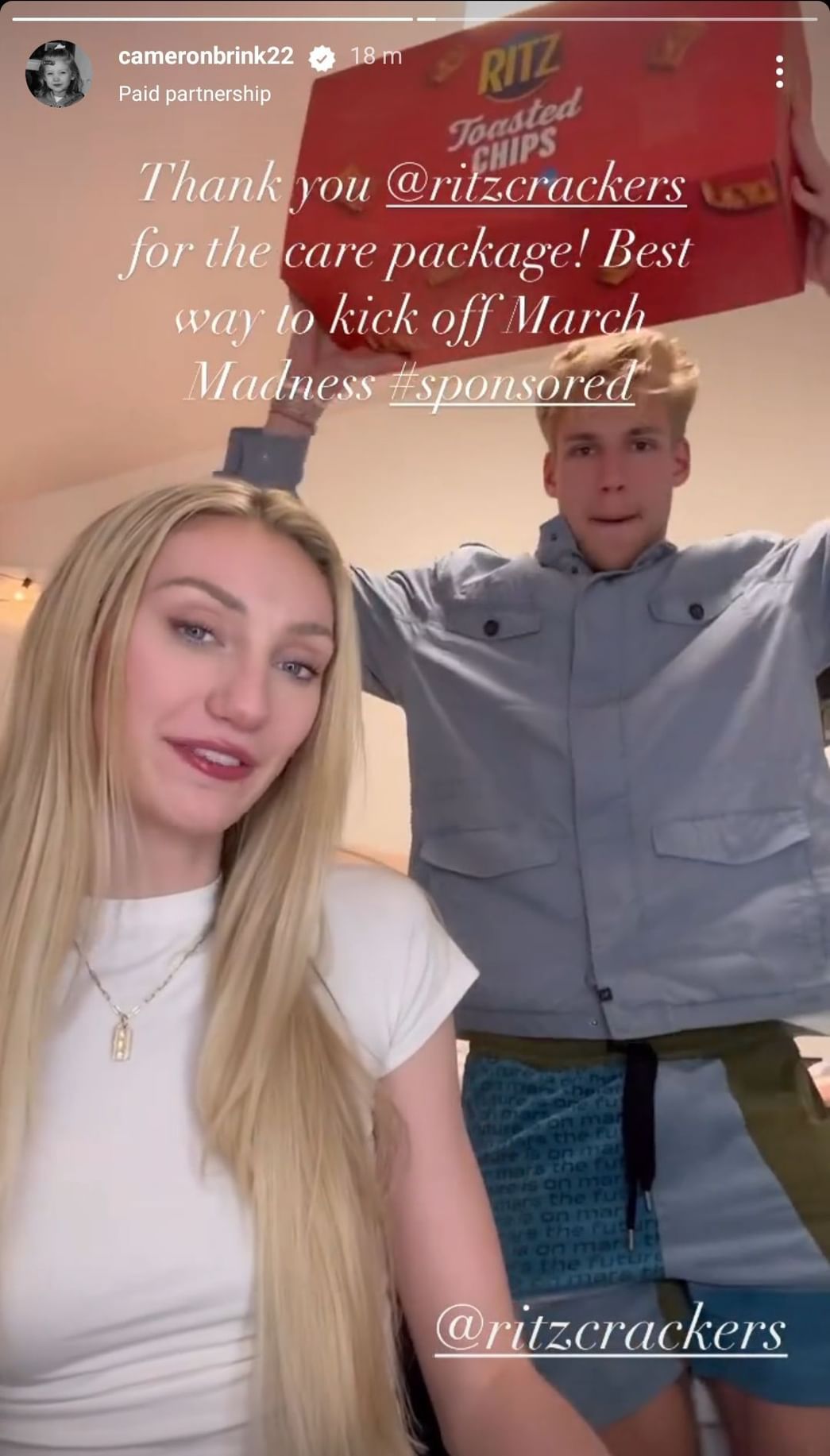 Stanford star Cameron Brink and BF Ben Felter prep for March Madness ...