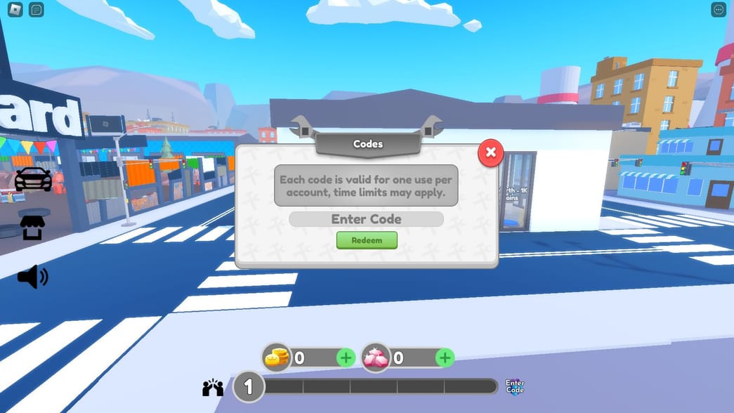 Roblox Car Repair Simulator Codes