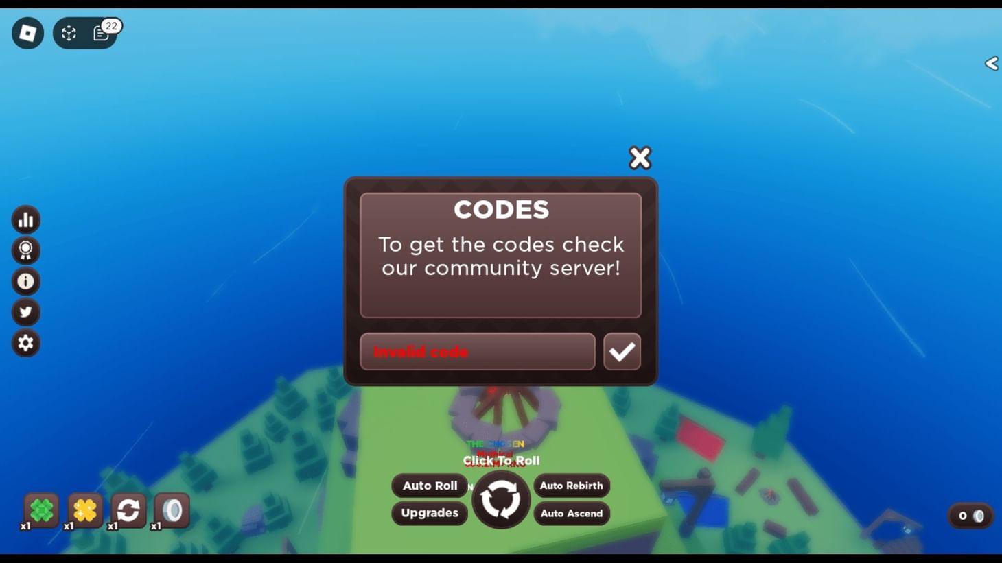 Roblox RNG Legends Codes