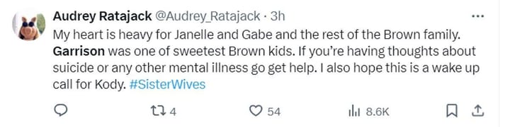 What happened to Garrison Brown from Sister Wives? Tributes pour in ...