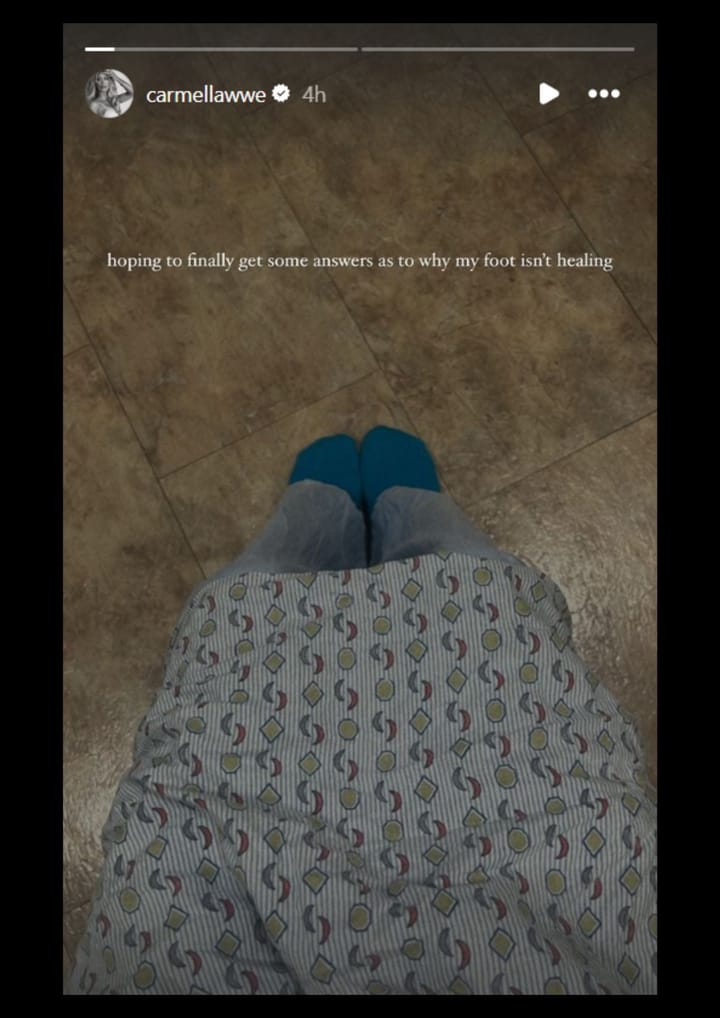 Absent WWE Superstar shares unfortunate health update