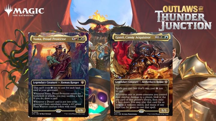 Magic: The Gathering reveals deck archetypes for Outlaws of Thunder Junction Commander decks