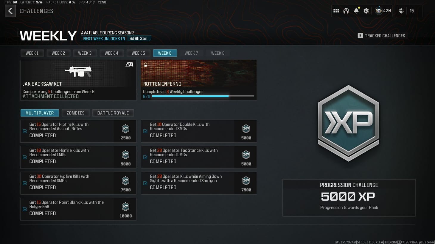 Warzone and MW3 Season 2 Week 6 challenges: How to complete, rewards ...