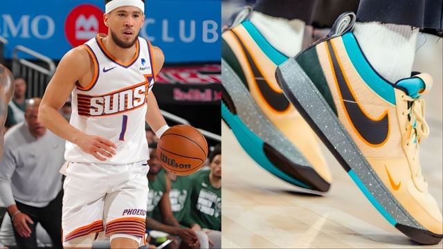 IN PHOTOS: Devin Booker debuts new Nike Book 1s colorway inspired by ...