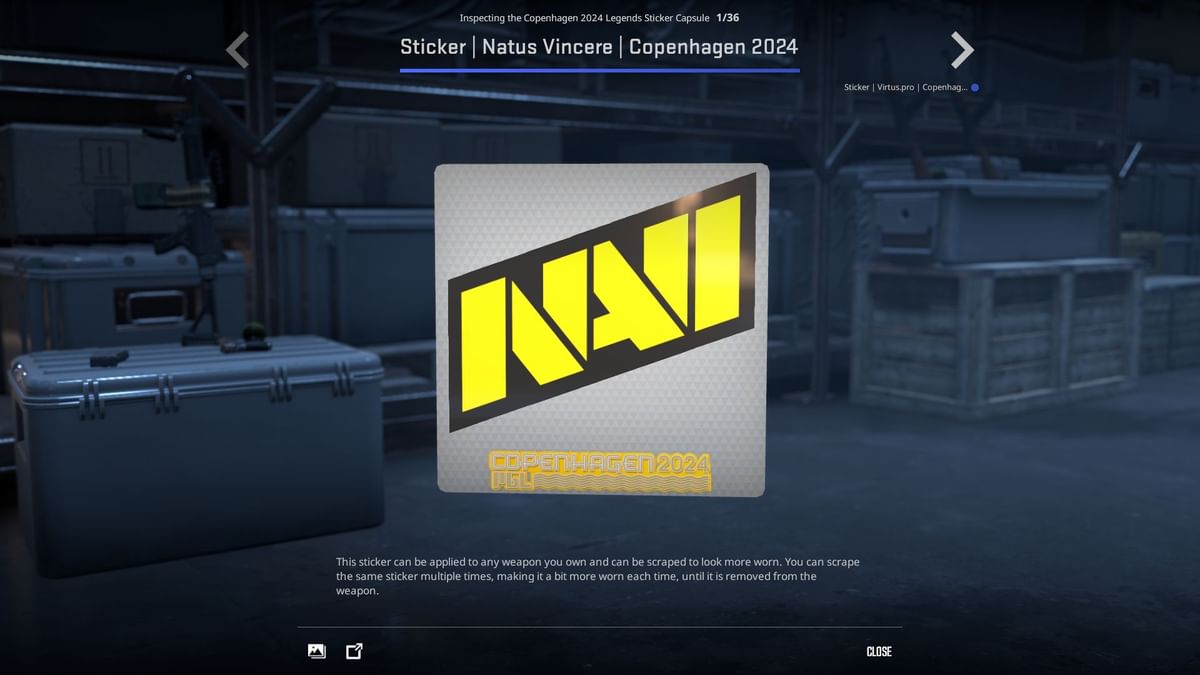 All PGL CS2 Major Copenhagen stickers